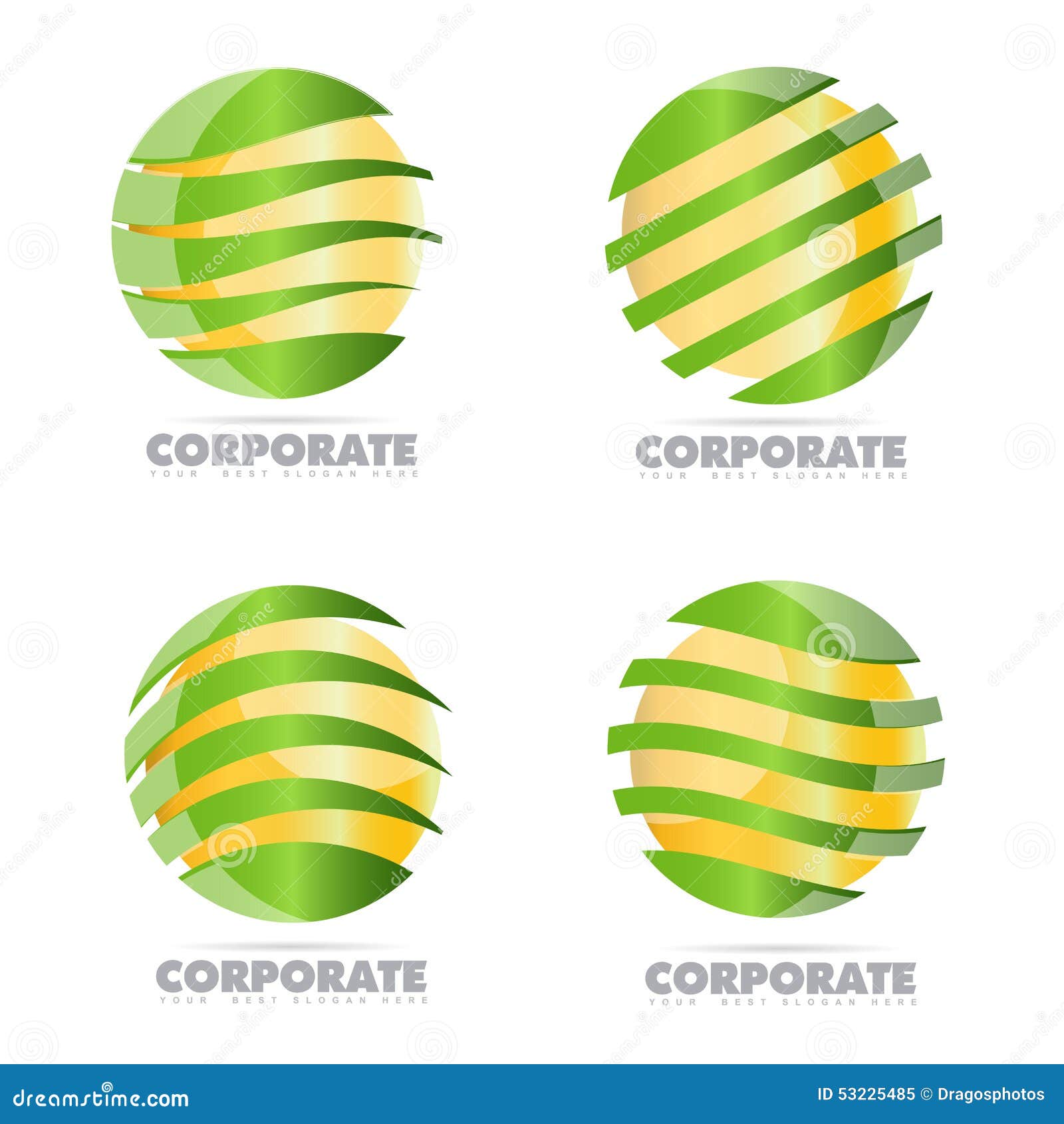 Corporate Business Sphere Logo Stock Vector - Illustration of sphere ...
