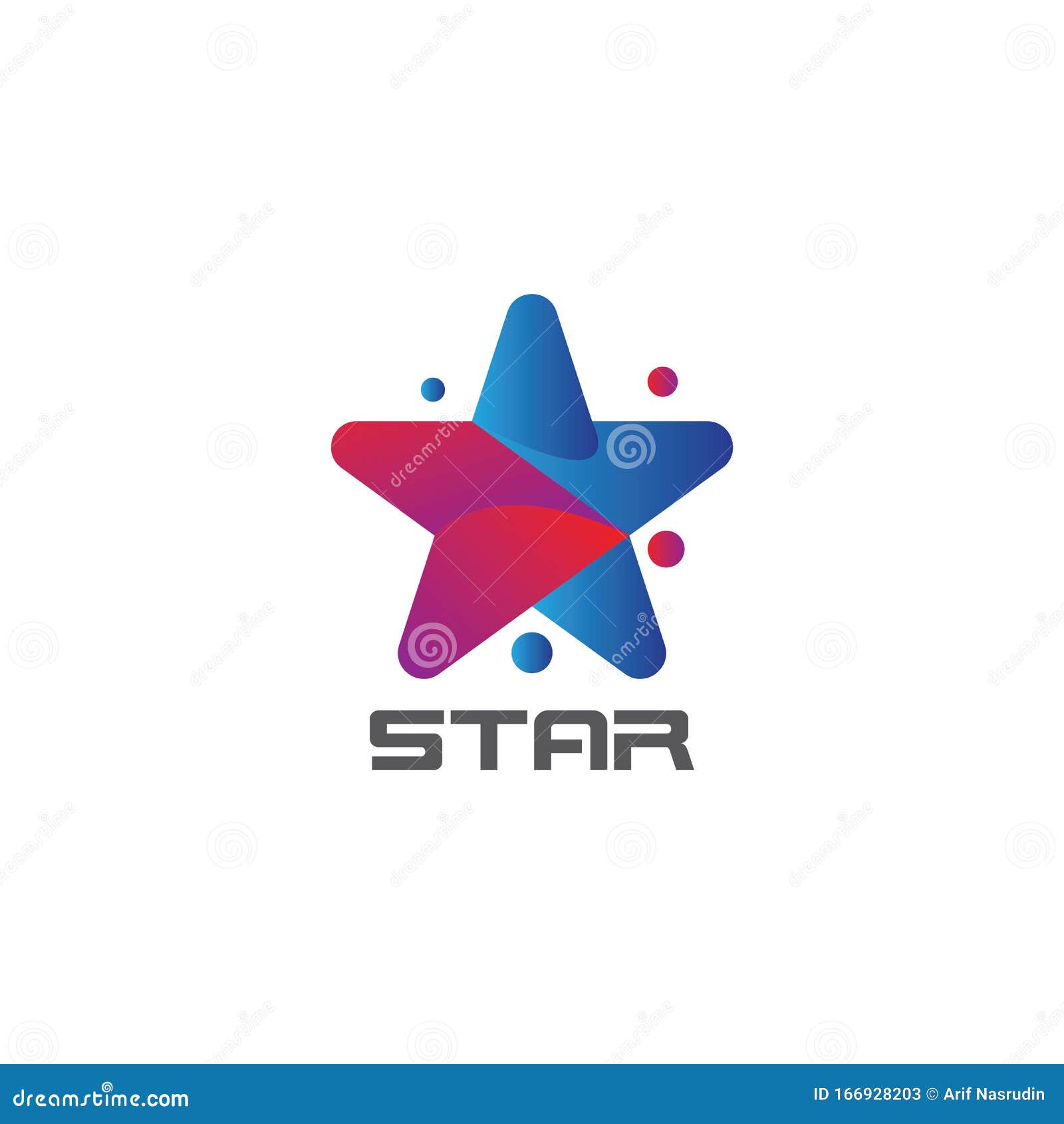 Corporate Business Star Logo Vector Icon Concept Illustration Stock ...