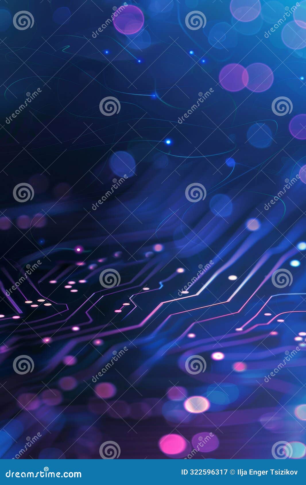 Corporate Connectivity Minimalist Circuit Board Symbolizes Modern ...