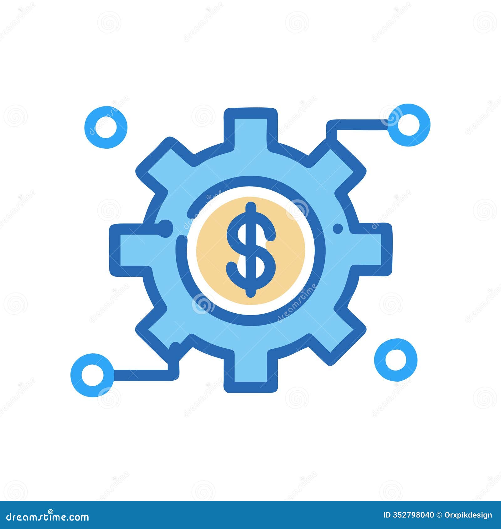 Corporate Cost Control Strategies Visualization Stock Vector ...