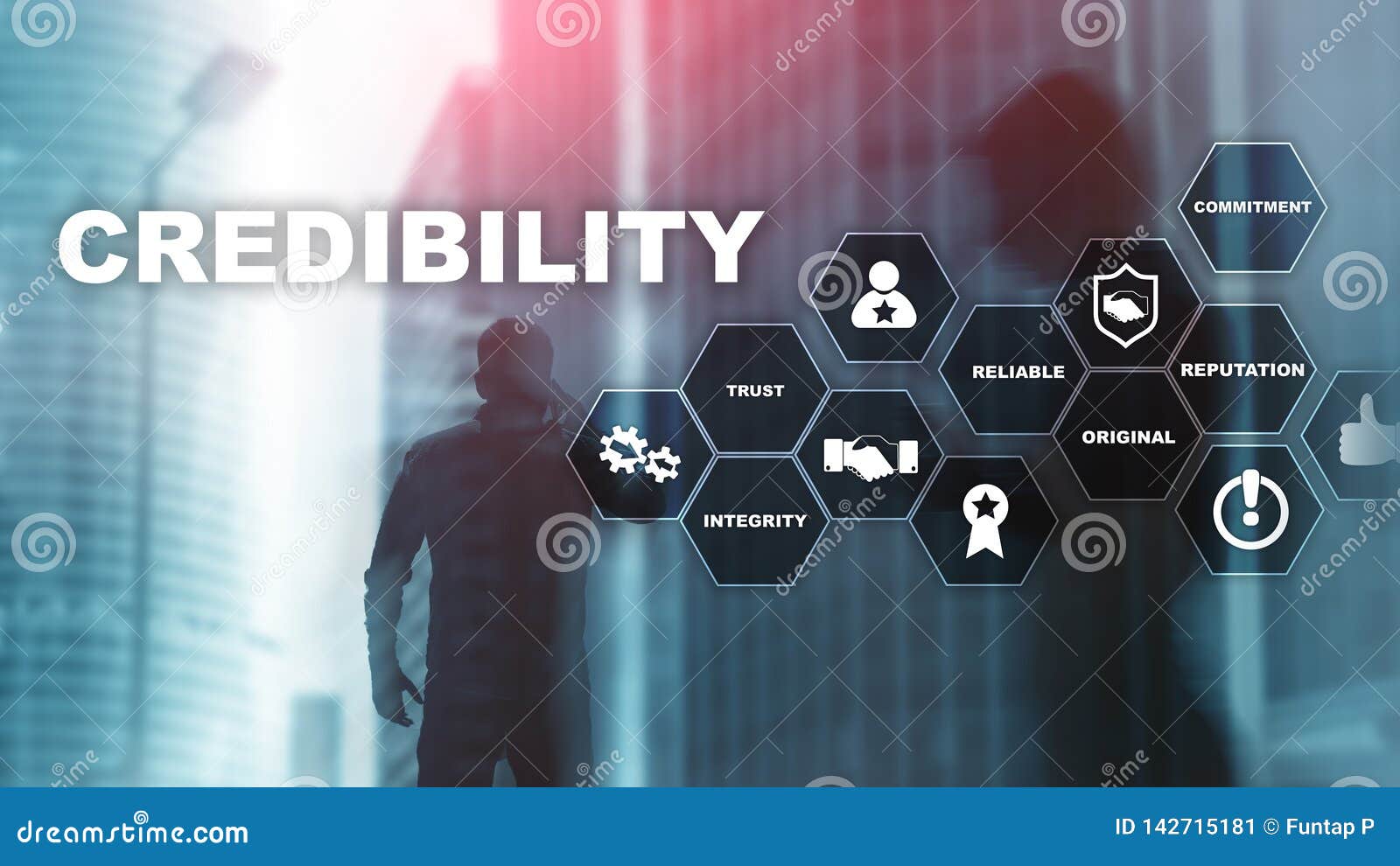 Corporate Credibility Improvement Concept Stock Image - Image of ...