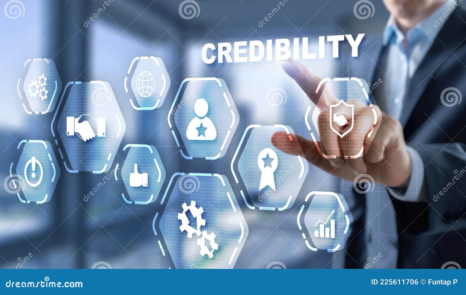 Corporate Credibility Improvement Concept. Partnership Determination ...