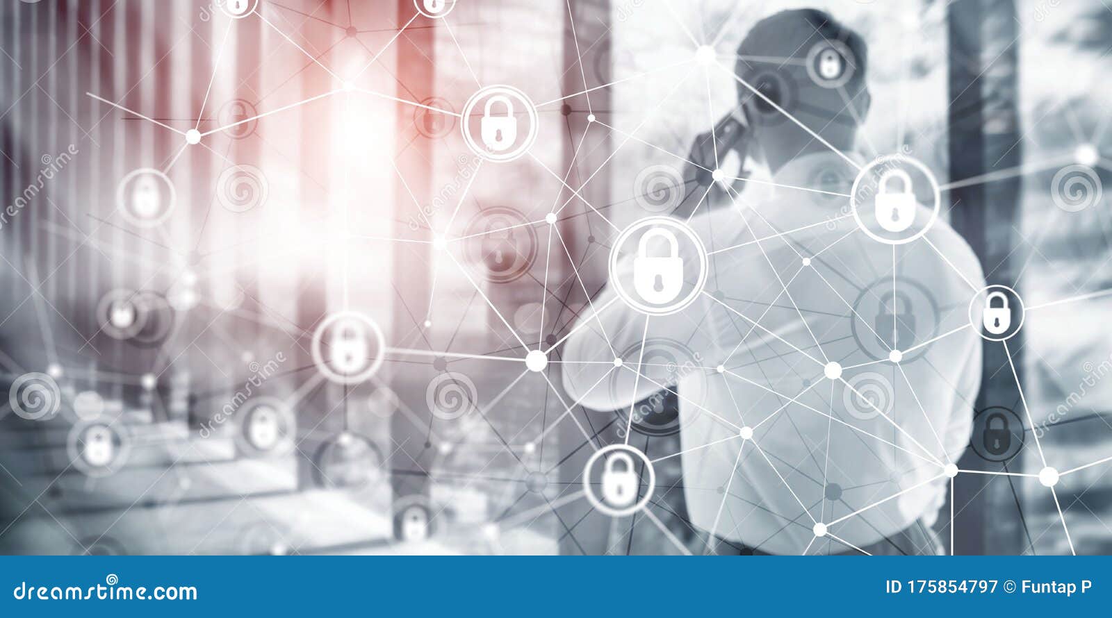 Corporate Data Protection. Cyber Security Privacy Business Internet ...