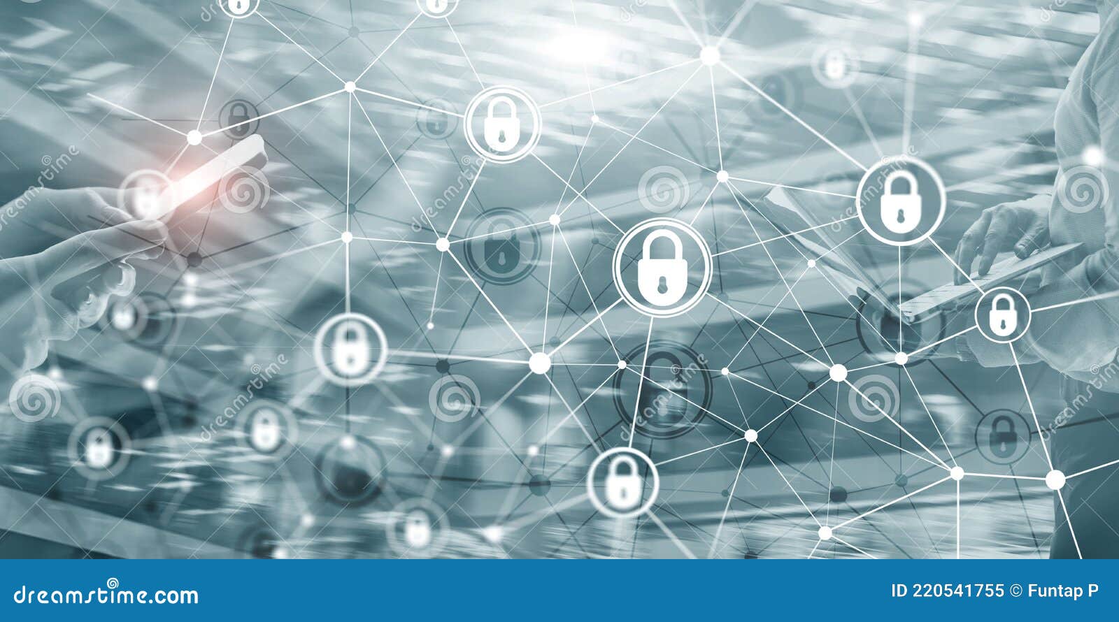 Corporate Data Protection. Cyber Security Privacy Business Internet ...