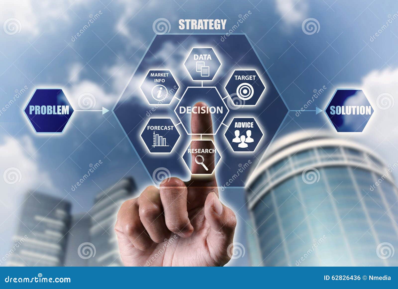 Corporate Decision Concept stock photo. Image of media - 62826436