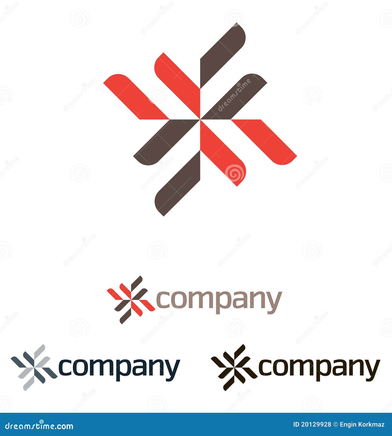 Corporate design element stock vector. Illustration of grayscale - 20129928