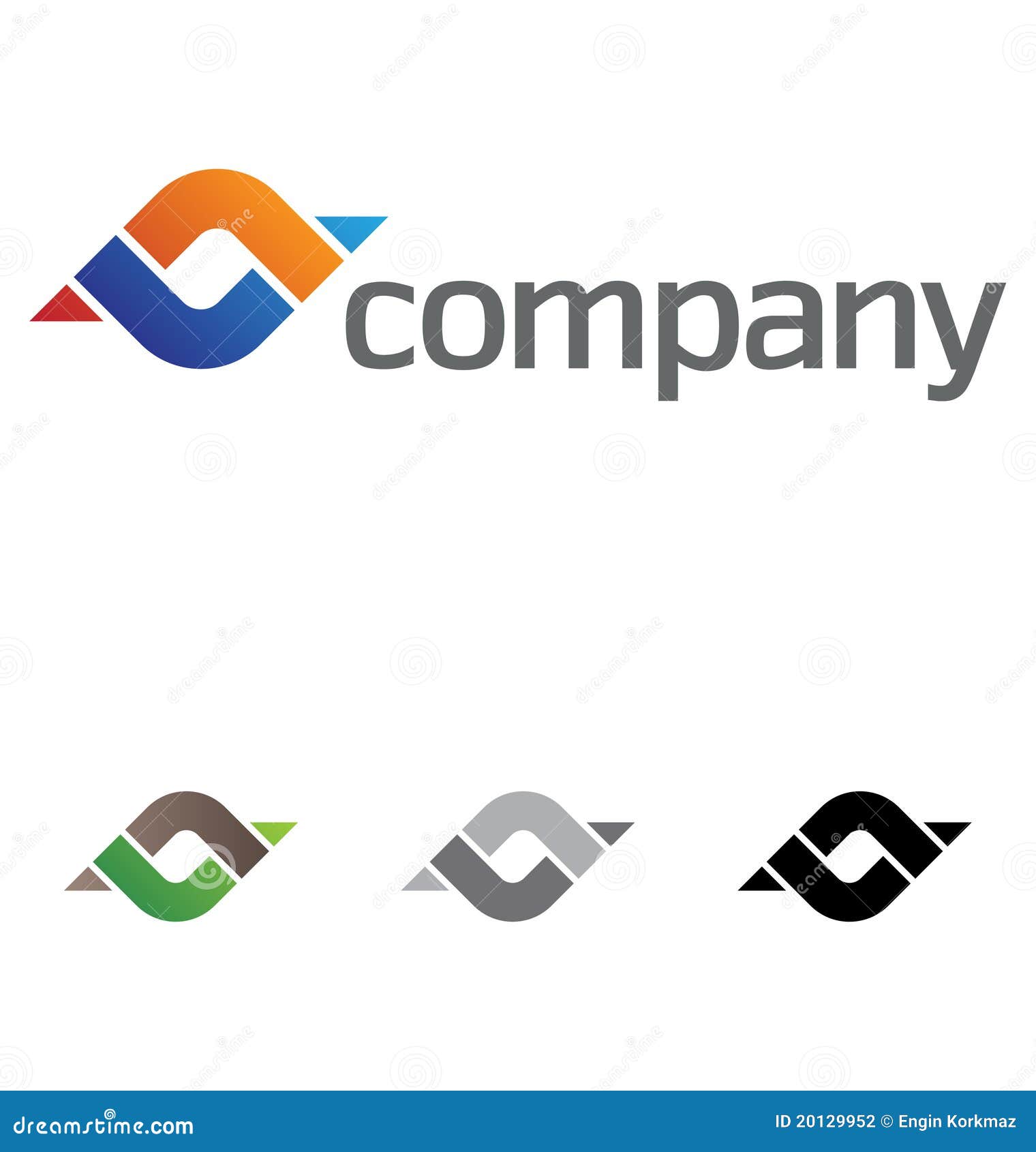 Corporate design element stock vector. Illustration of company - 20129952