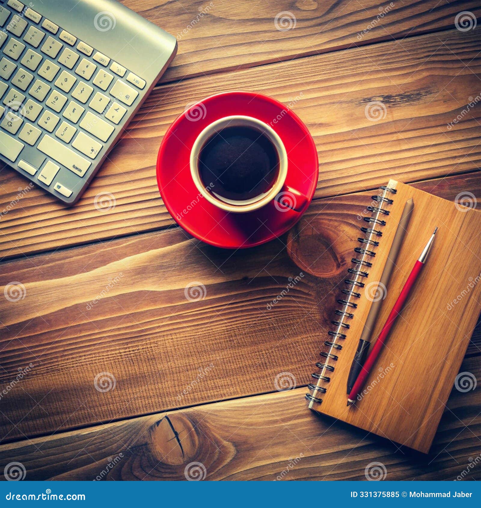 Corporate Desk with Office Image - Professional Office Setup ...