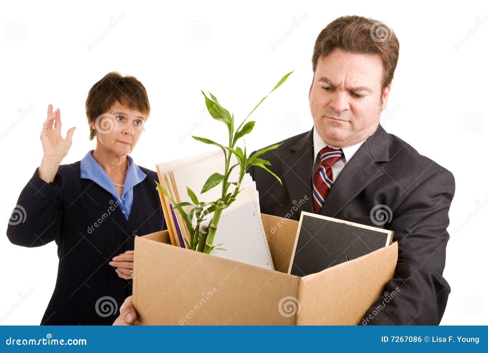 Corporate Downsizing stock photo. Image of mature, professional - 7267086
