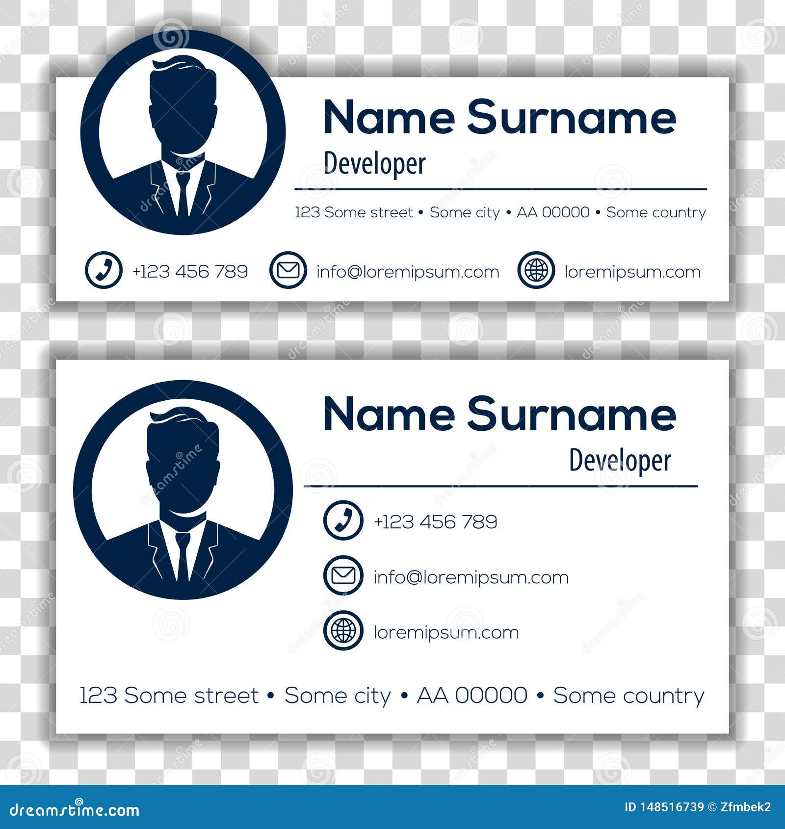 Corporate Email Signature Cartoon Vector | CartoonDealer.com #142527949