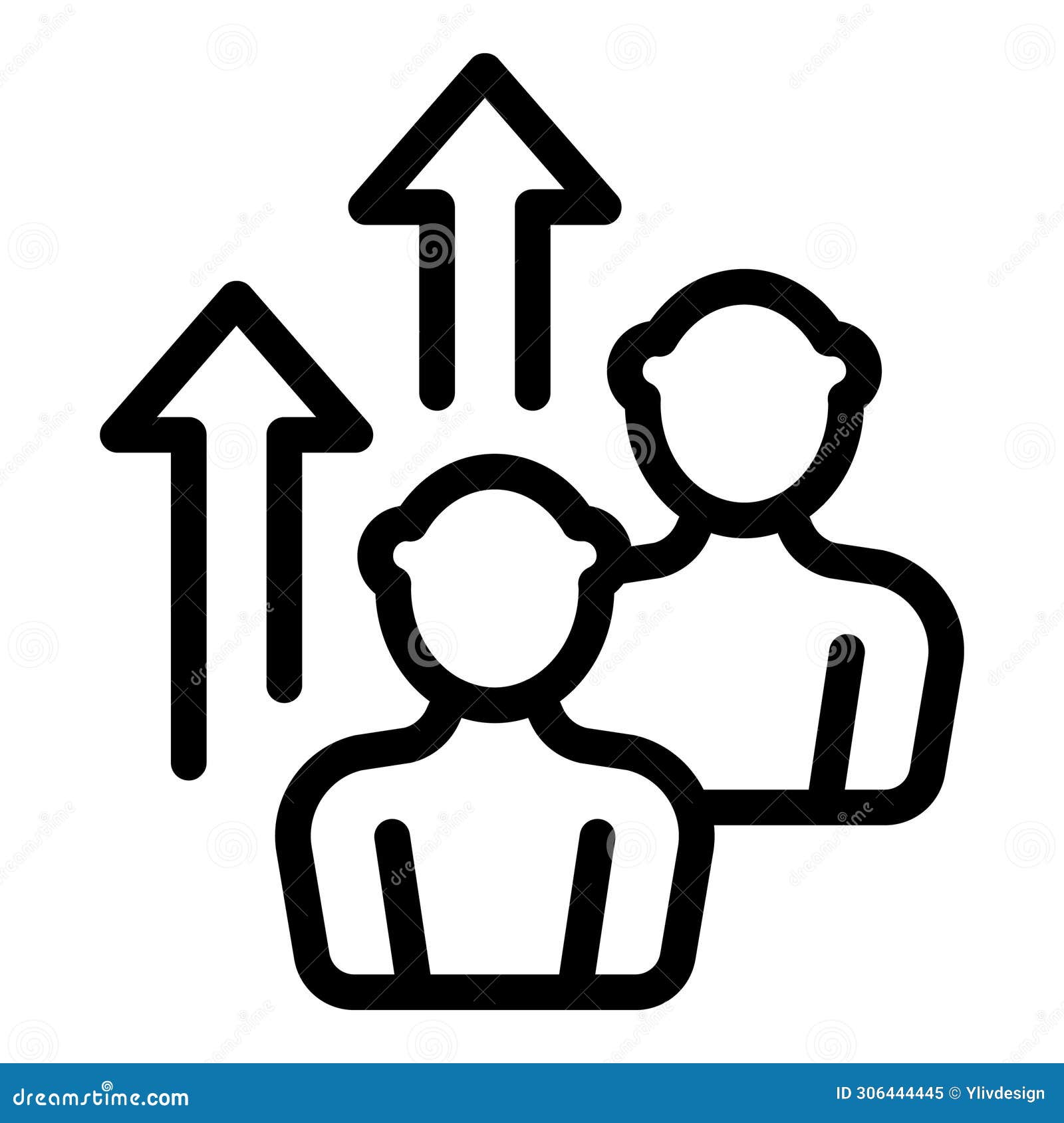 Corporate Ethics Group Icon Outline Vector. Value Impact Stock Vector ...