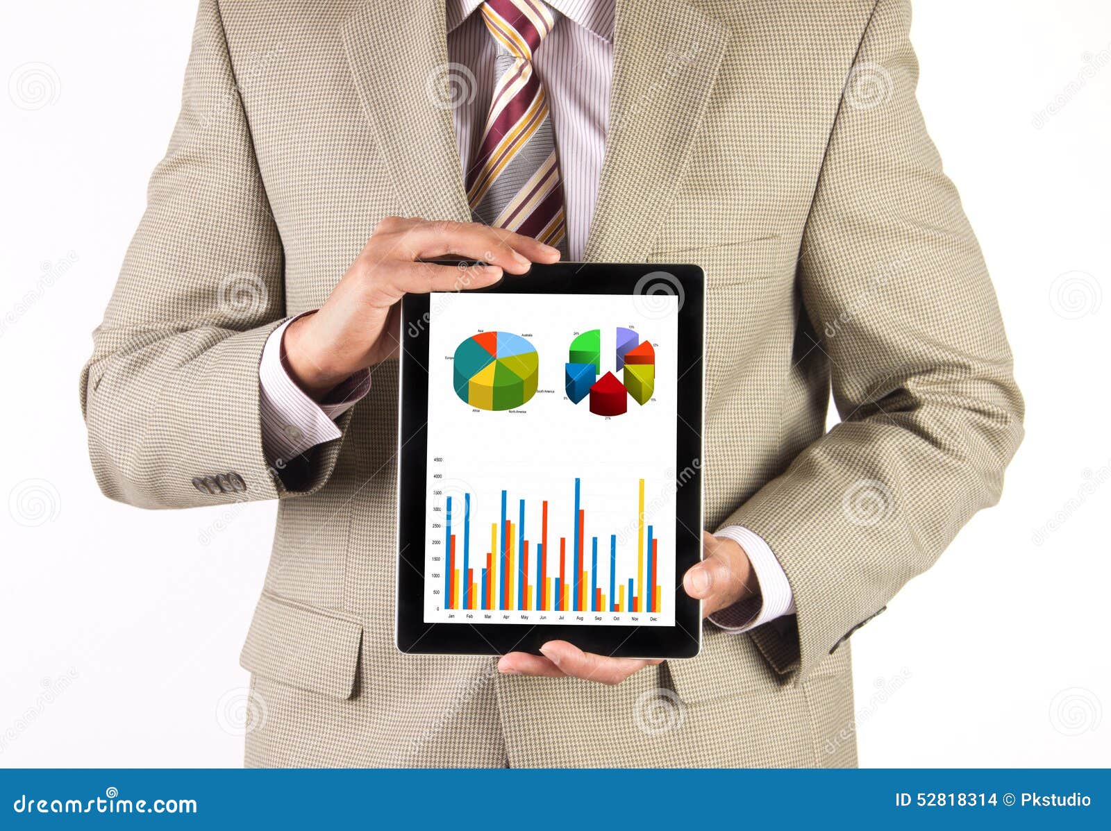 Corporate Executive Making a Presentation Stock Photo - Image of ...