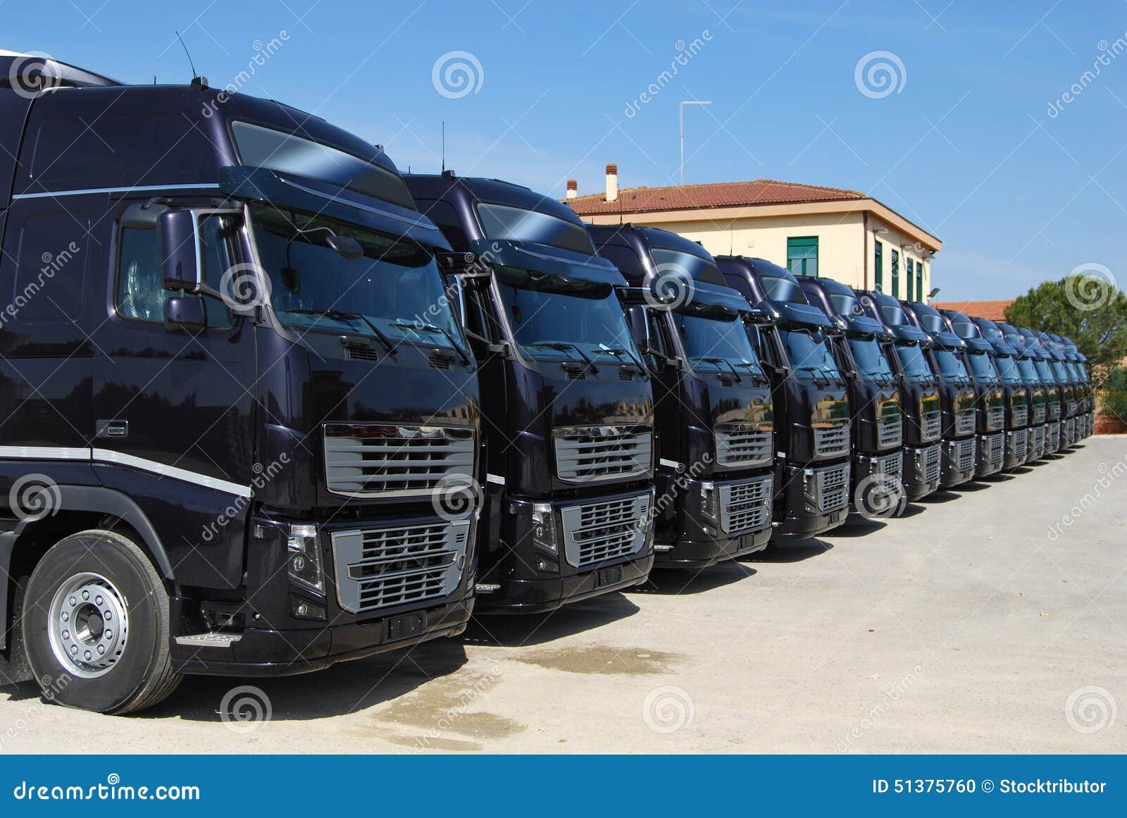 Trucks Fleet Royalty-Free Stock Image | CartoonDealer.com #20747848