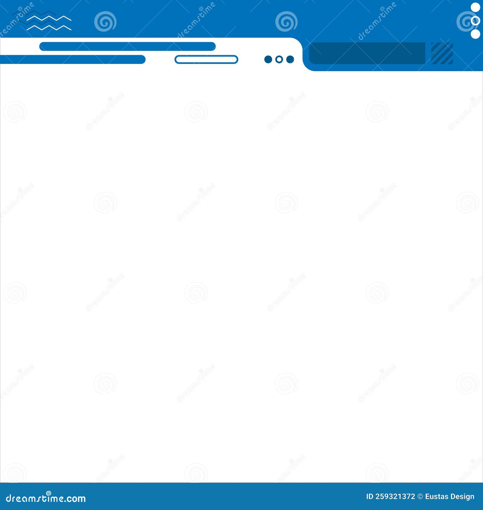 Corporate Header Shape Form Template Stock Vector - Illustration of ...