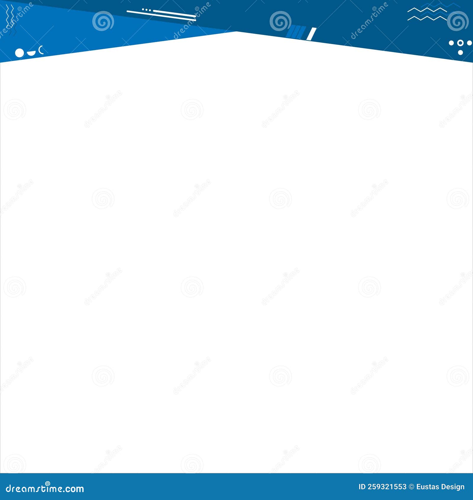 Corporate Header Shape Form Template Stock Vector - Illustration of ...