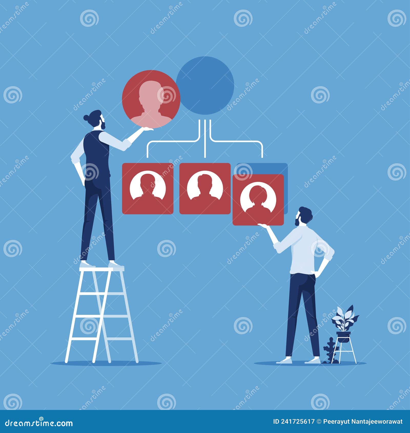 Teamwork Flow Chart Icon. Business Hierarchy Or Business Team Pyramid ... Teamwork Flow Chart Icon. Business Hierarchy Or Business Team Pyramid ...