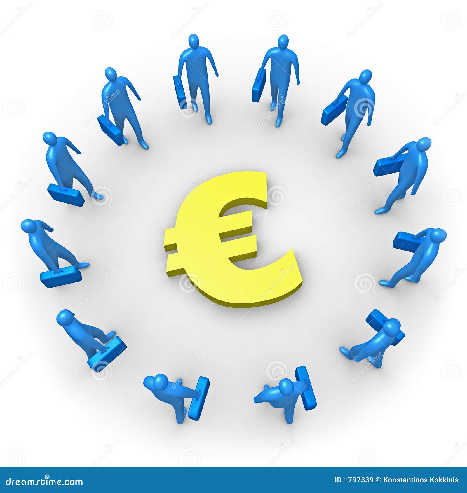 Corporate Income - Euro stock illustration. Illustration of gathering ...
