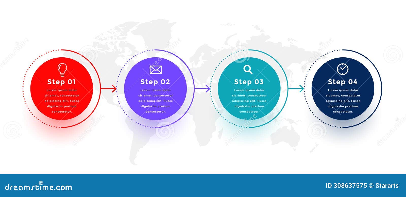 Corporate Infographic Timeline Chart Template for Web Information Stock ...