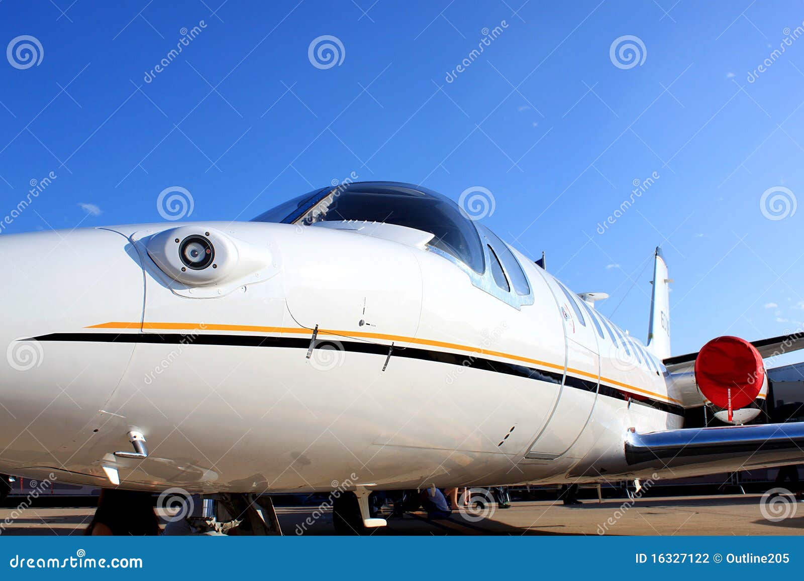 Corporate jet stock photo. Image of engine, pilot, wings - 16327122