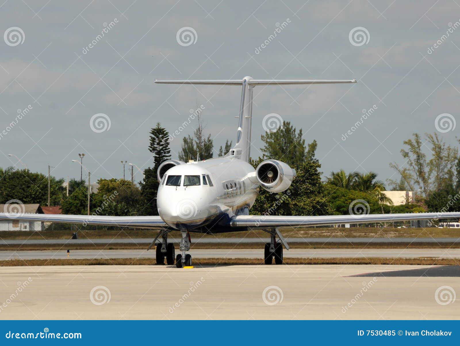 Corporate jet stock image. Image of corporate, transport - 7530485