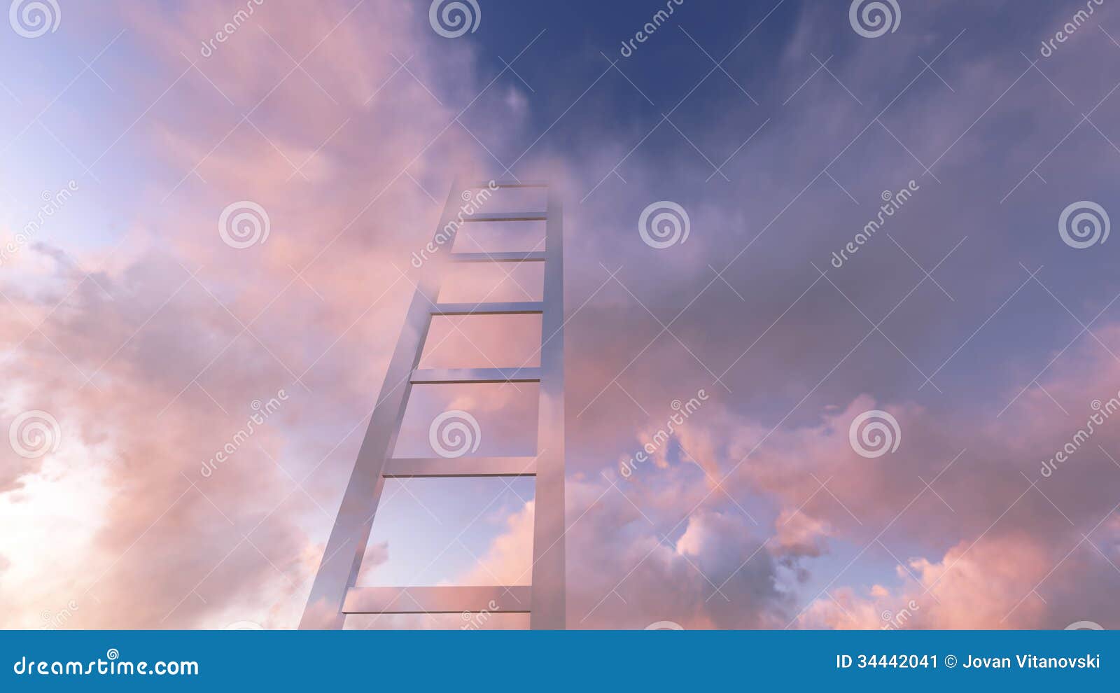 Corporate Ladder stock illustration. Illustration of adversity - 34442041