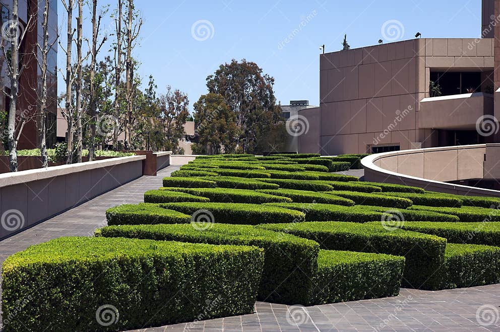 Corporate Landscape stock photo. Image of glass, sidewalk - 953714