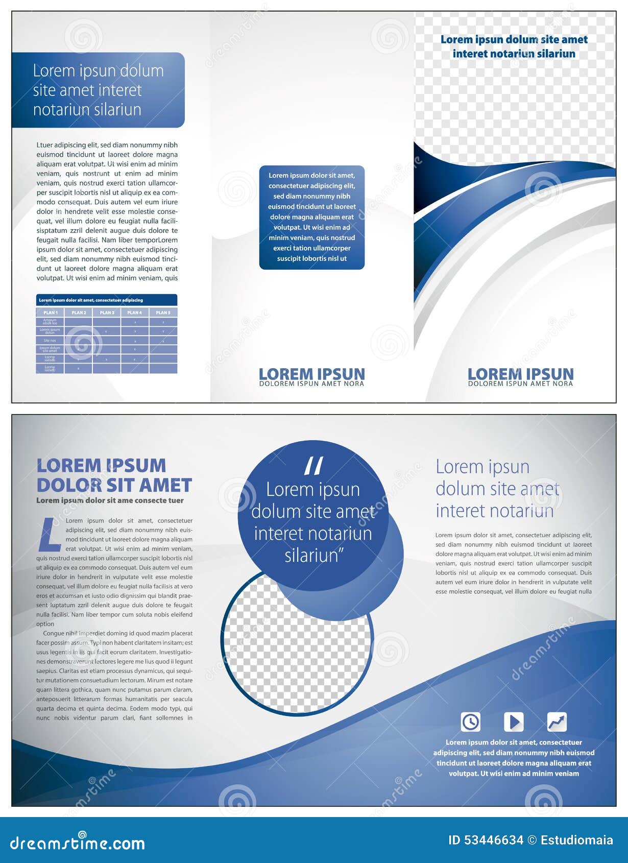 Corporate layout template stock illustration. Illustration of graphic ...