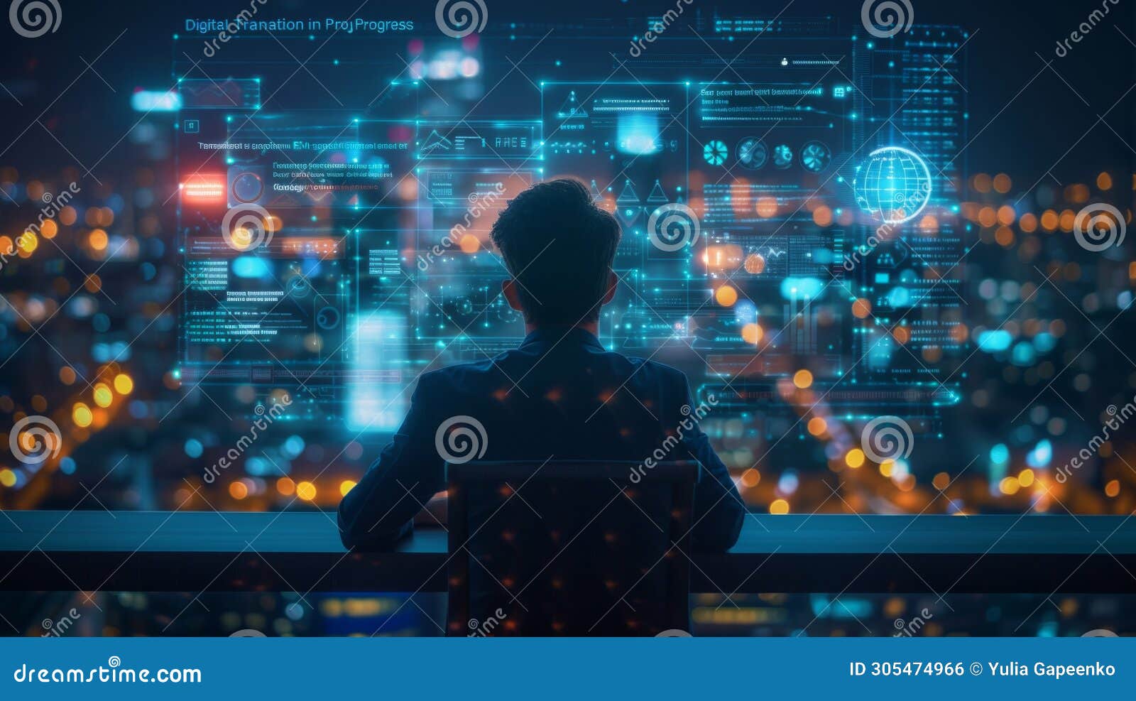 A Corporate Leader Oversees the Implementation of AI-driven ... A Corporate Leader Oversees the Implementation of AI-driven ...
