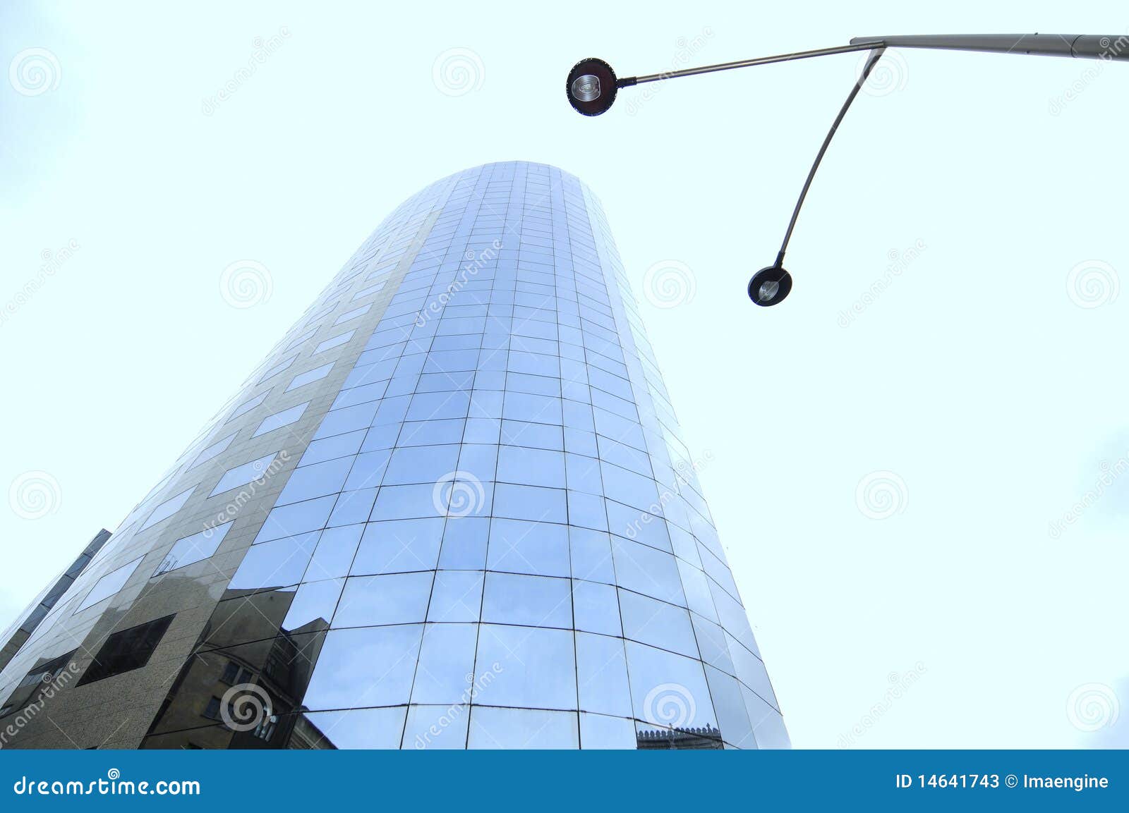 Corporate Light (glass Tower) Stock Image - Image of mirror, offices ...