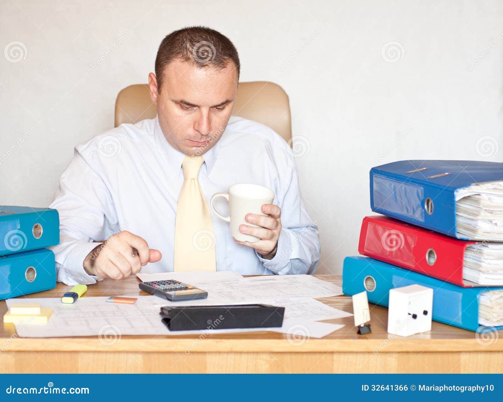 Corporate Manager at the Office Stock Photo - Image of businessman ...