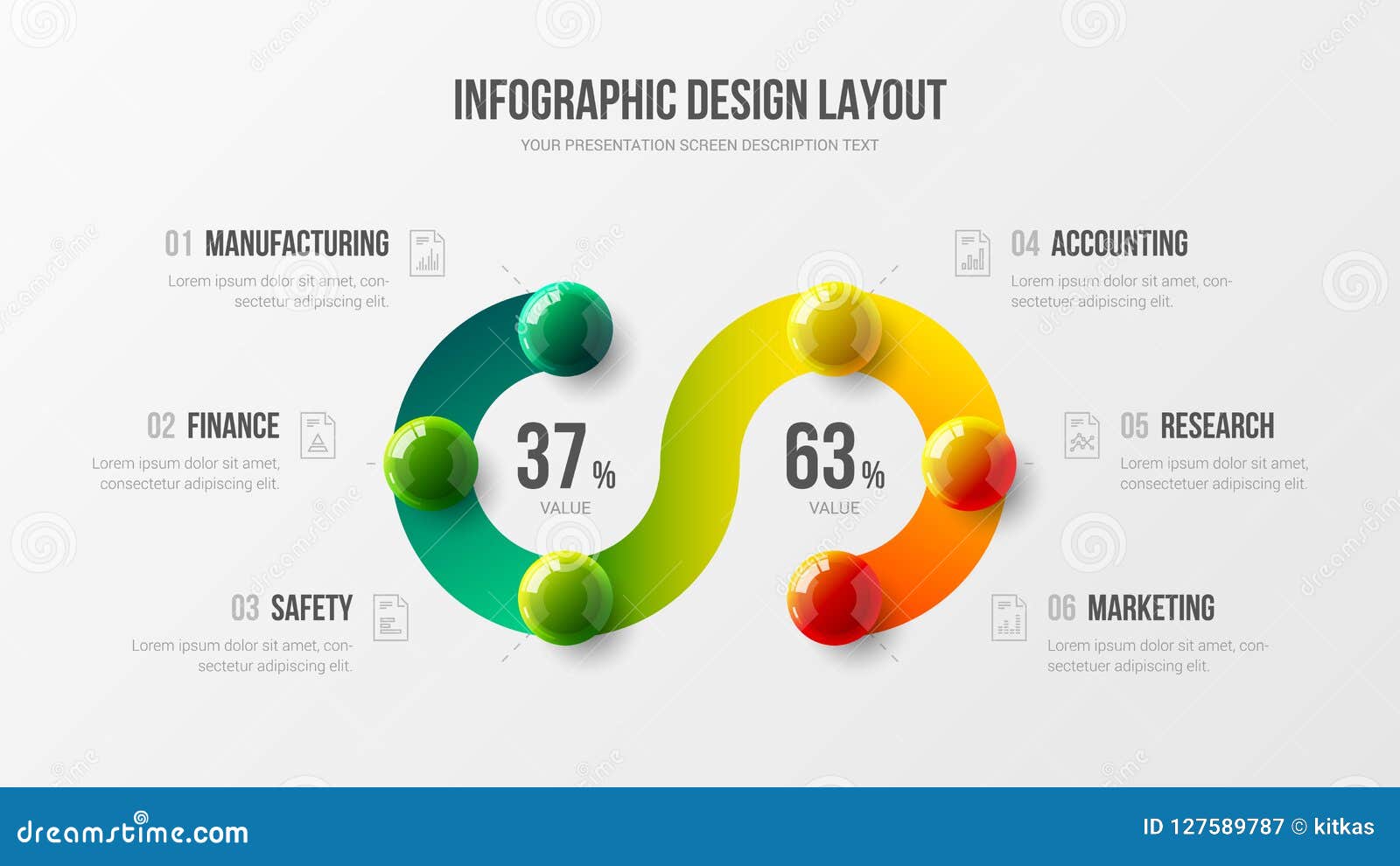 Corporate Marketing Analytics Data Report Design Layout. Company ...