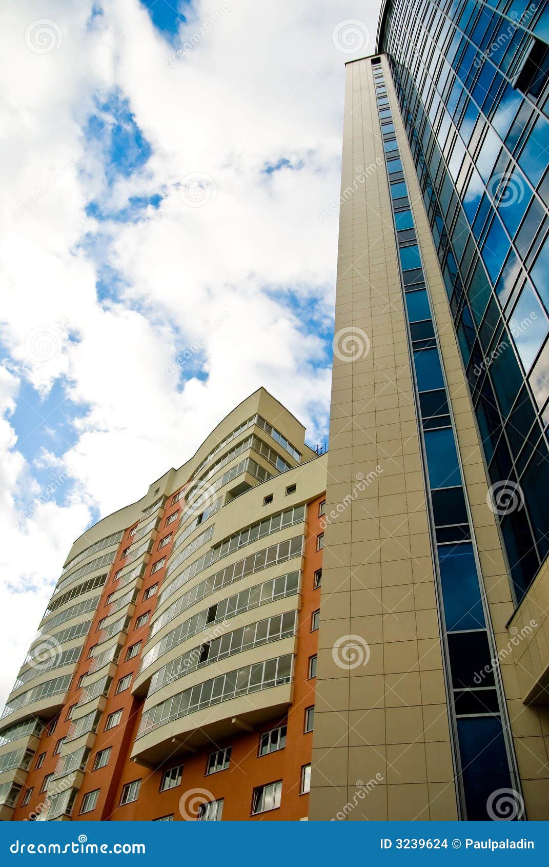 Corporate office buildings stock photo. Image of apartment - 3239624