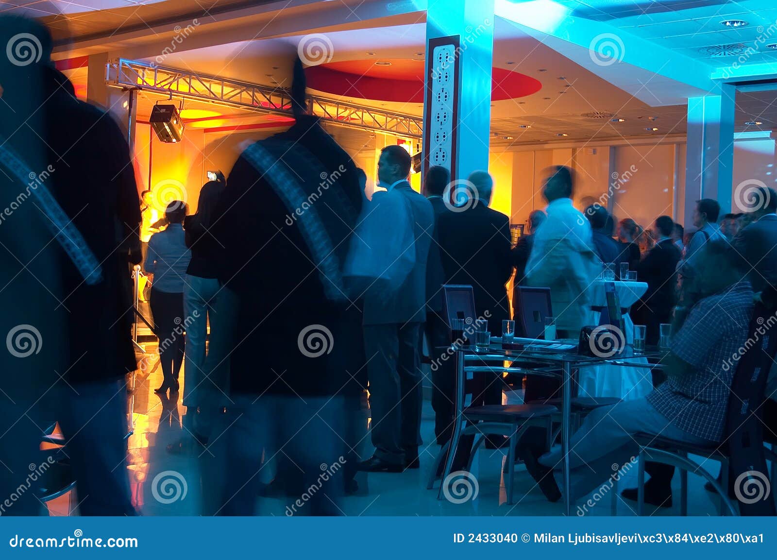 Corporate party 4 stock photo. Image of modern, happy - 2433040