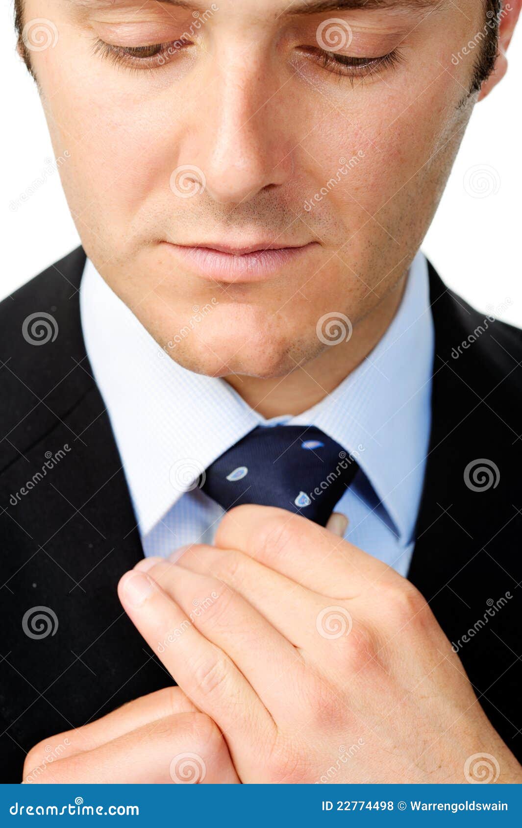 Corporate portrait tie stock photo. Image of isolated - 22774498
