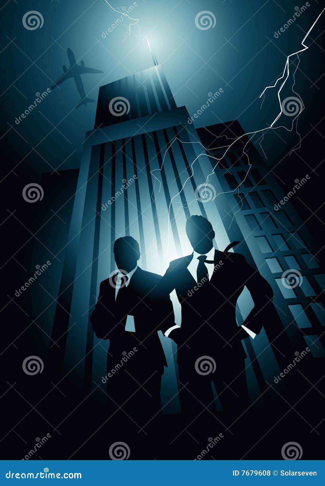 Corporate Power Plant stock vector. Illustration of relationship - 7679608