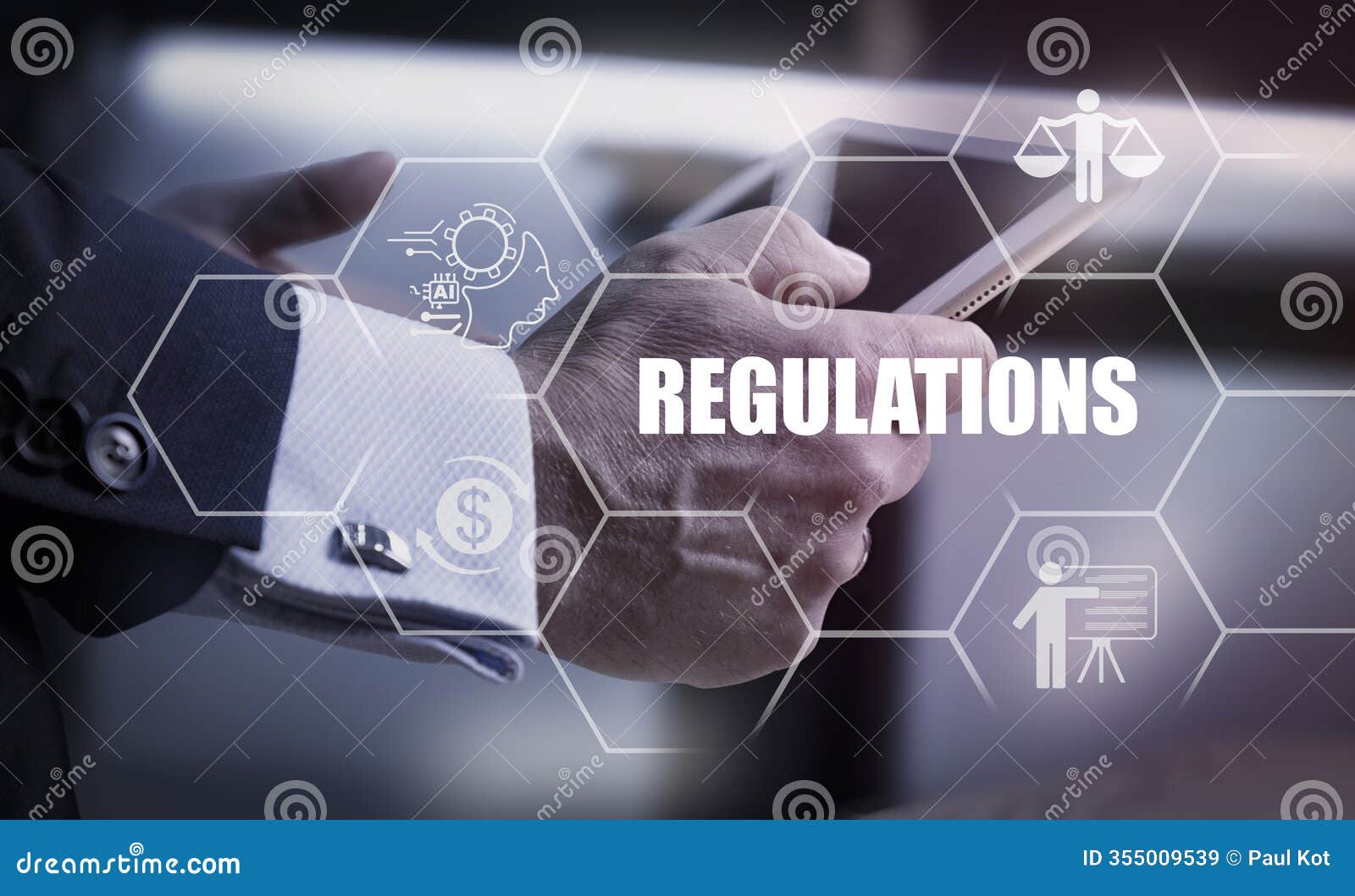 Corporate Regulations and Compliance Concept Stock Illustration ...