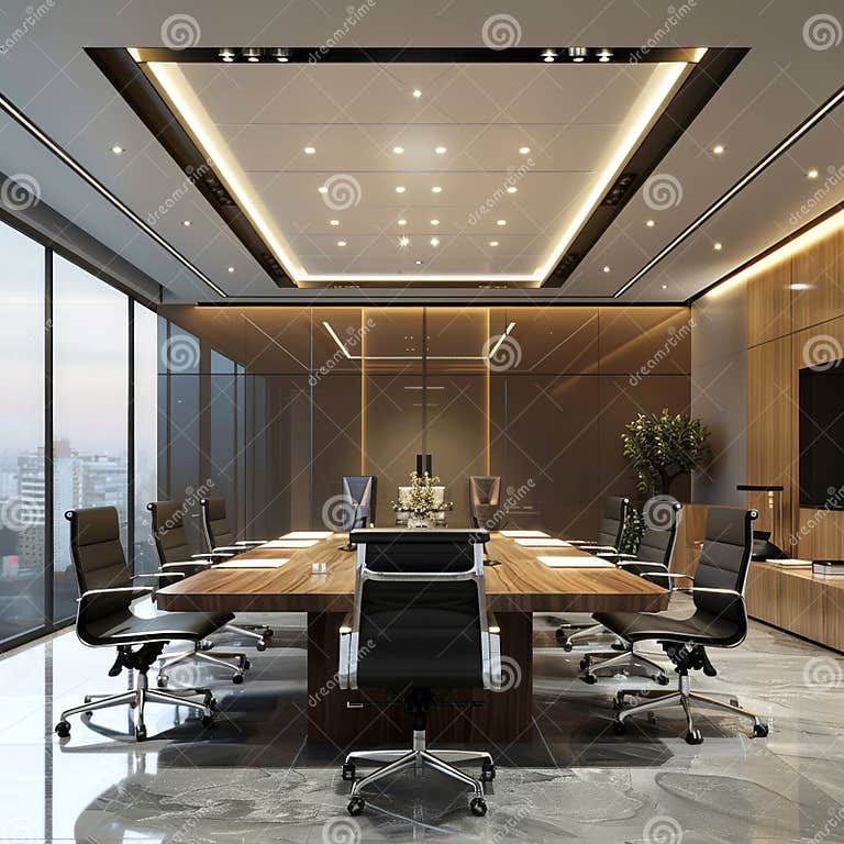 Corporate Setup Designed with a Clean Layout Pattern. Stock ...