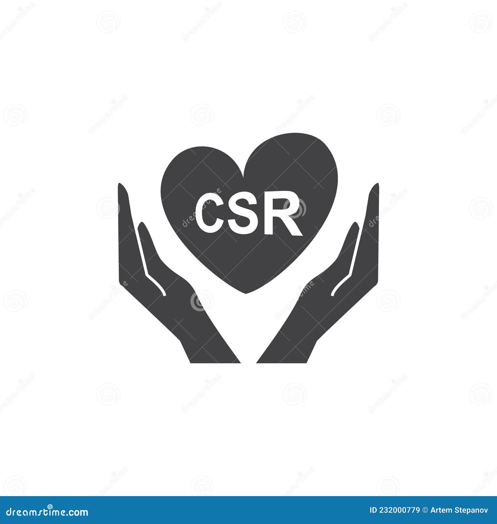 Corporate Social Responsibility, CSR Symbol, Sign, Concept Stock Vector ...