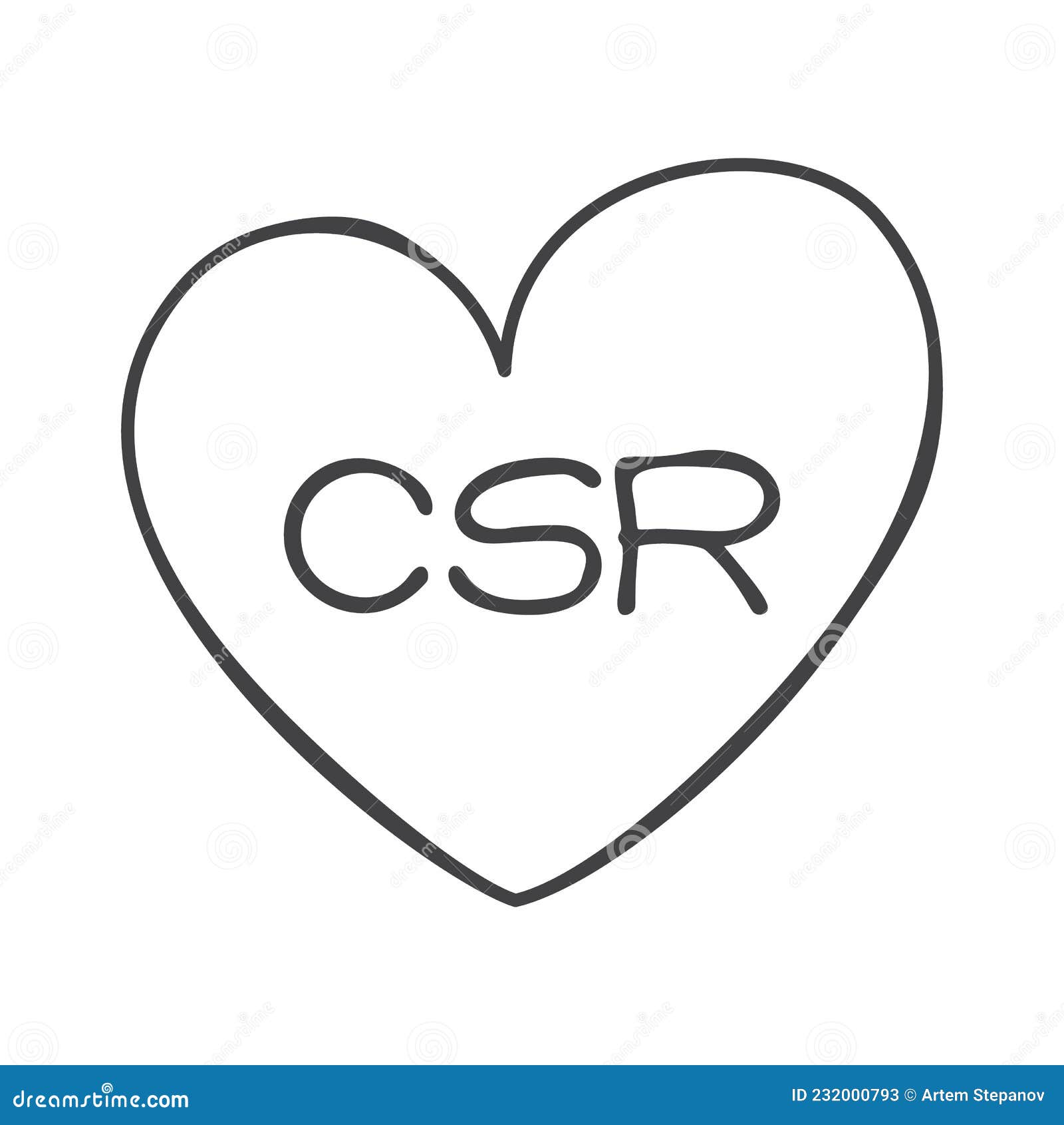 Corporate Social Responsibility, CSR Symbol, Sign, Concept Stock Vector ...