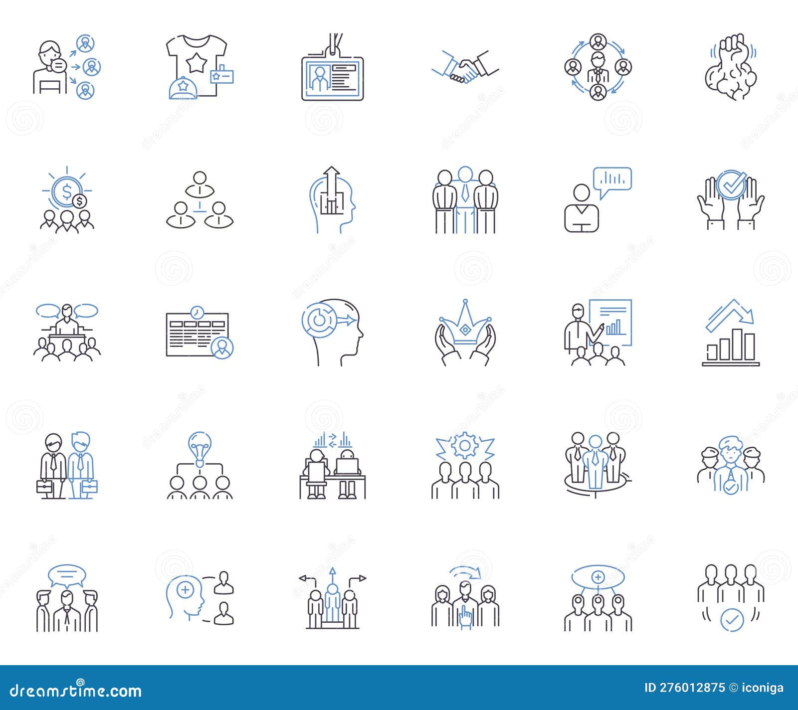 Corporate Structure Line Icons Collection. Hierarchy, Chain, Management ... Corporate Structure Line Icons Collection. Hierarchy, Chain, Management ...