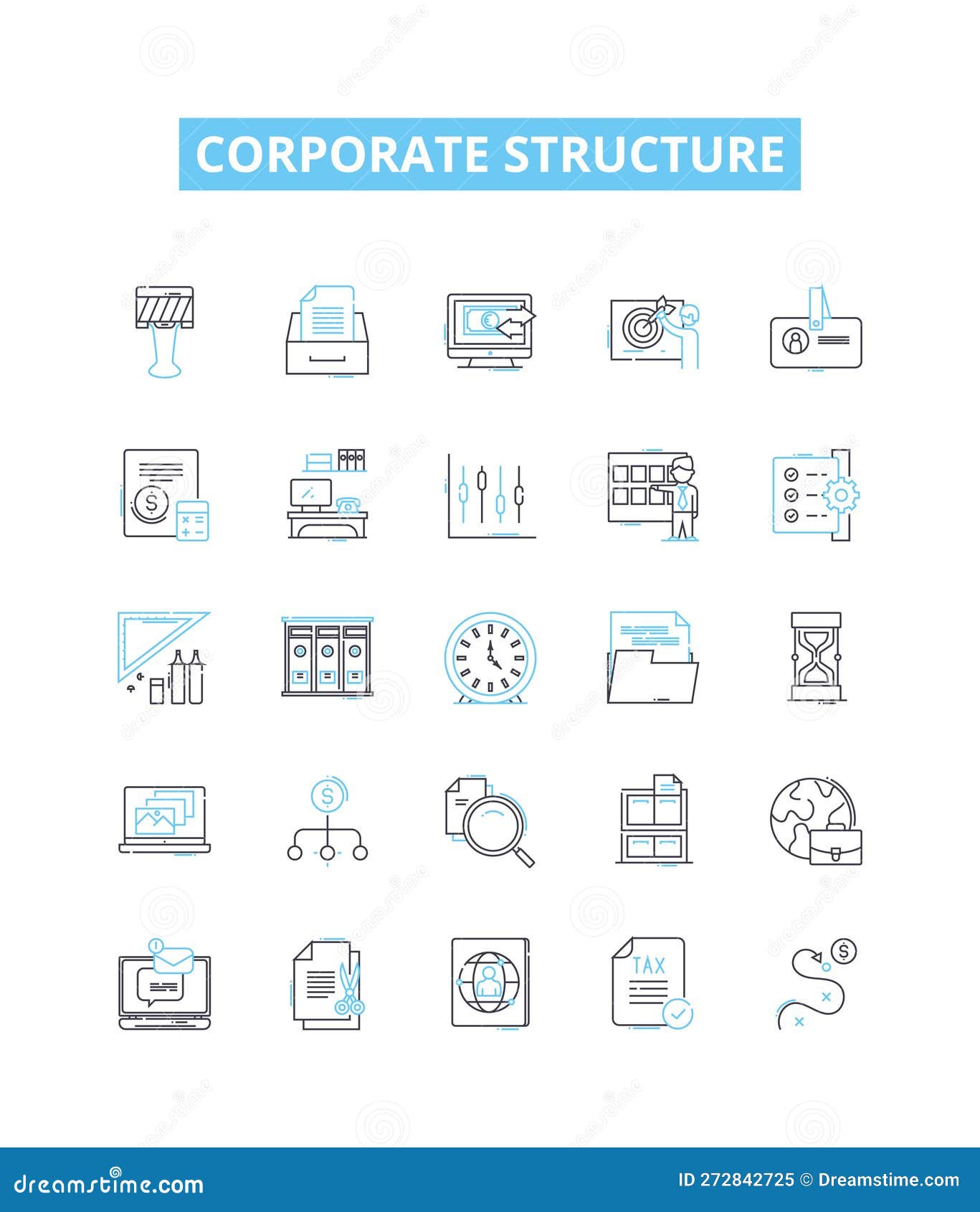 Corporate Structure Vector Line Icons Set. Organisation, Hierarchy ... Corporate Structure Vector Line Icons Set. Organisation, Hierarchy ...