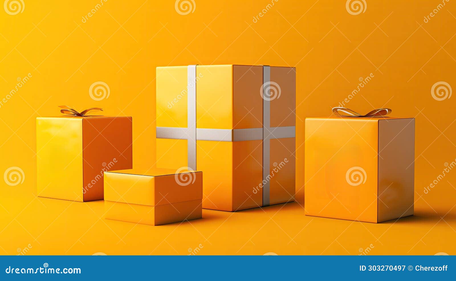 Corporate style box mockup stock image. Image of golden - 303270497