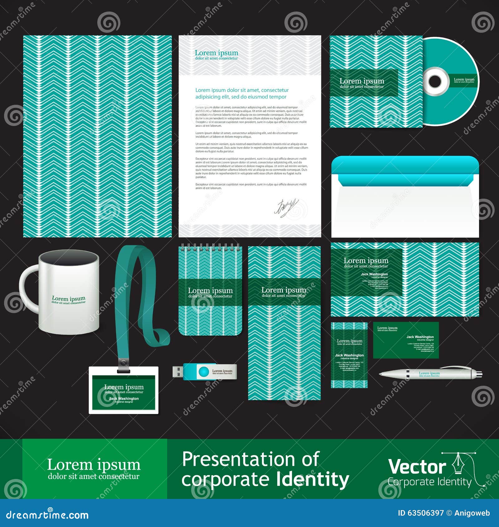 Corporate style stock vector. Illustration of geometric - 63506397