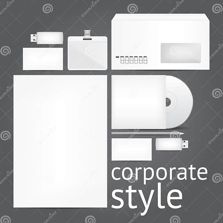 Corporate style stock vector. Illustration of background - 54775867