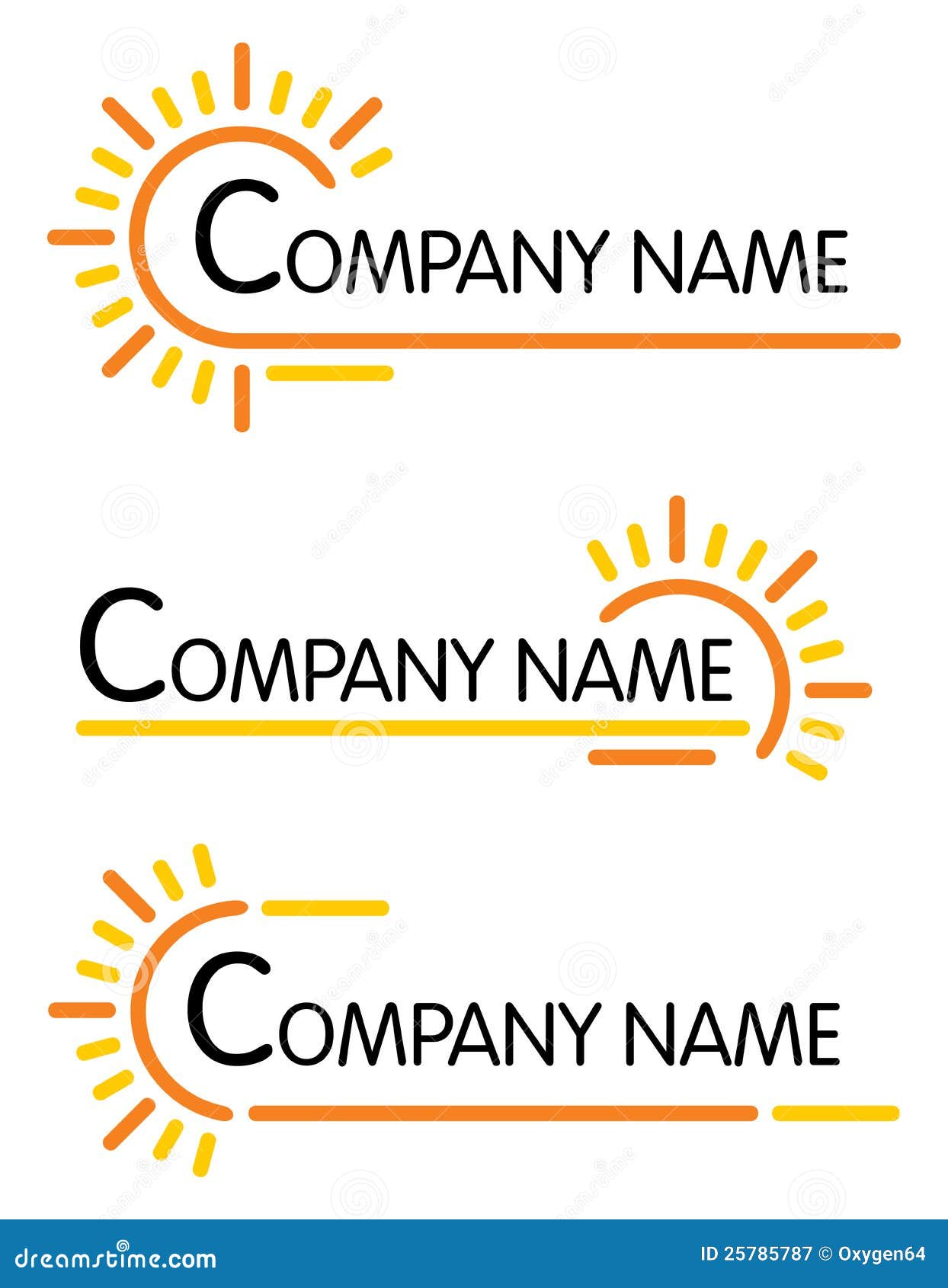 Corporate symbol templates stock vector. Illustration of branding ...