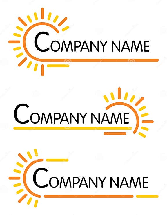Corporate symbol templates stock vector. Illustration of branding ...