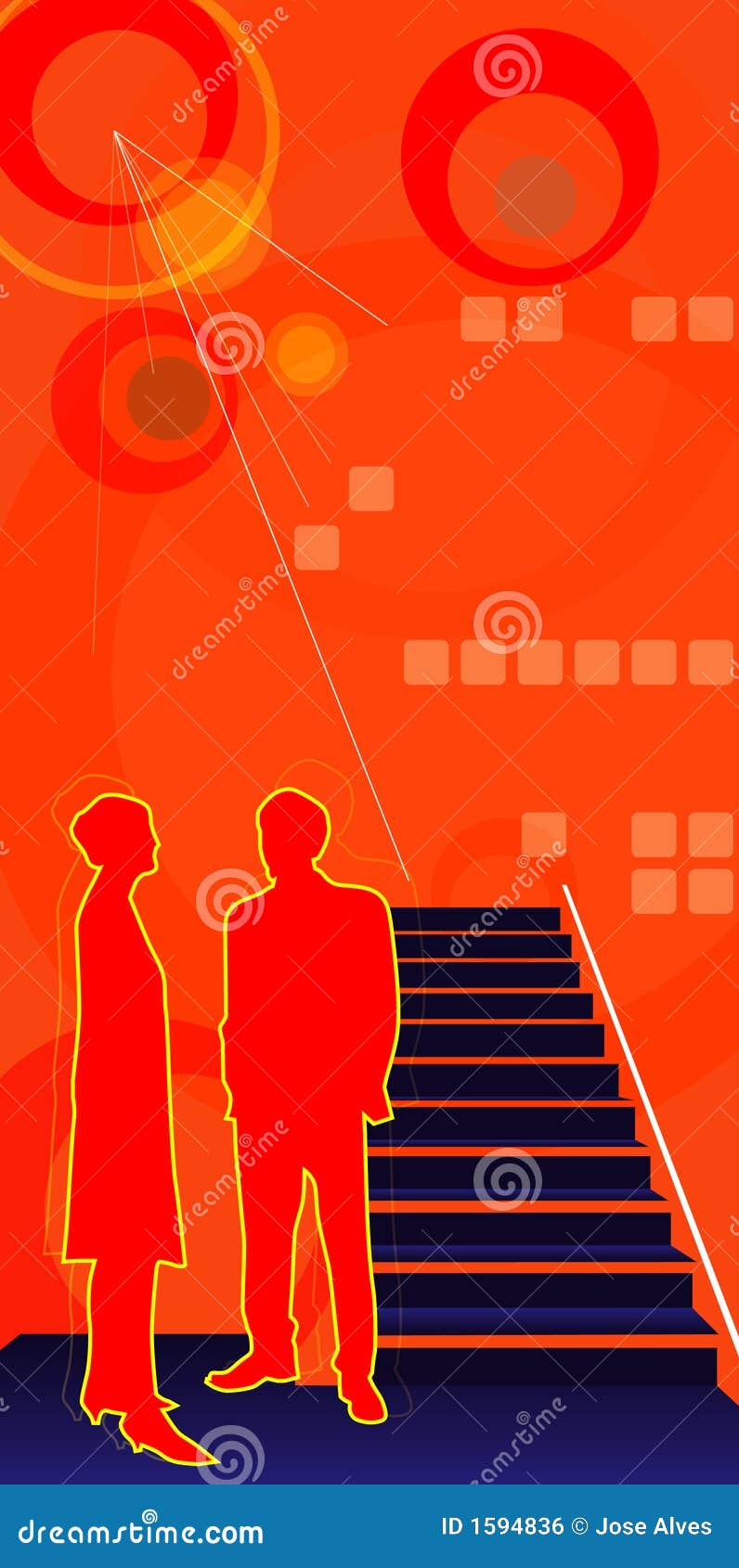 Corporate talk stock vector. Illustration of vivid, chill - 1594836