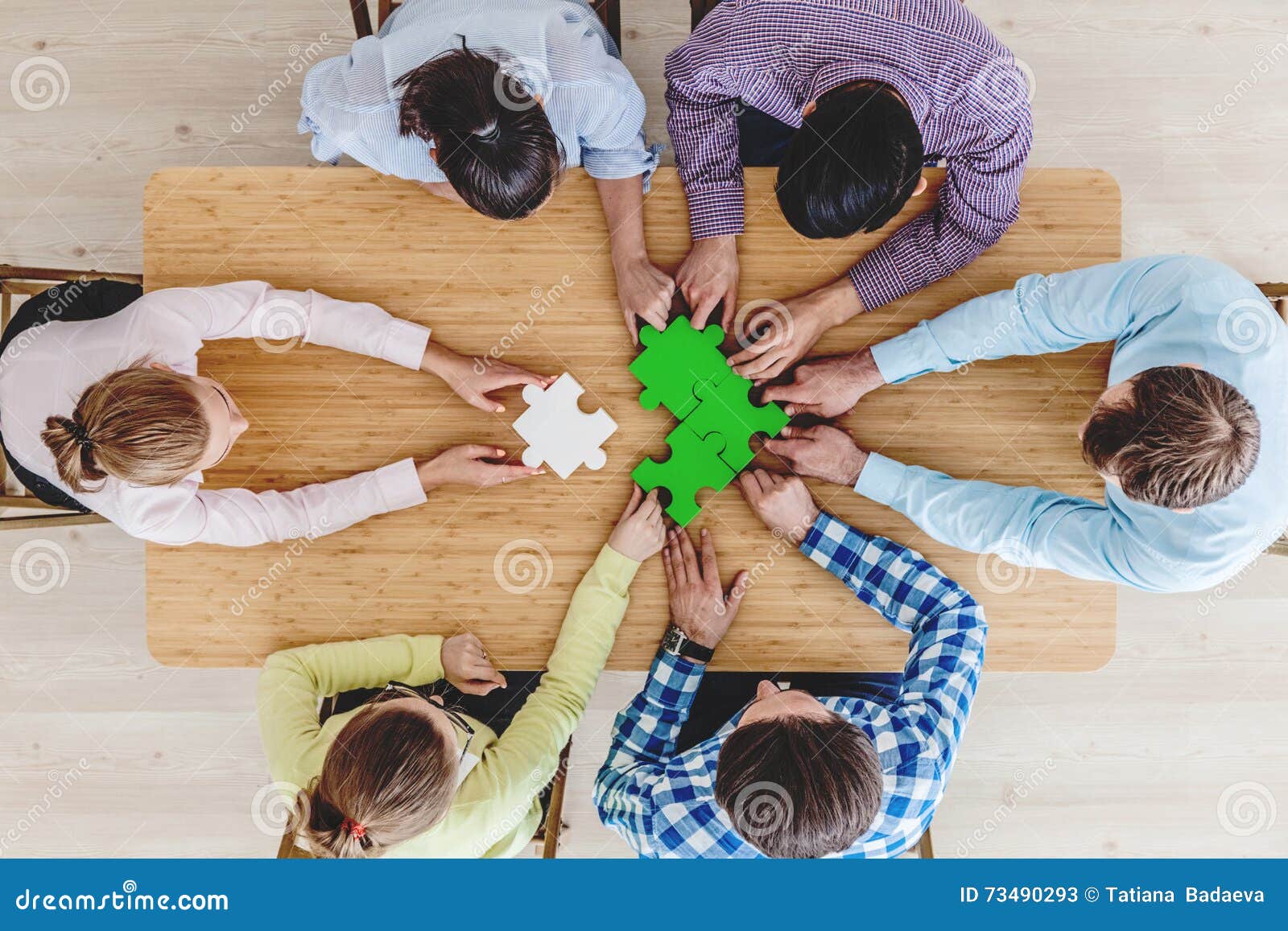 Corporate teamwork concept stock image. Image of casual - 73490293