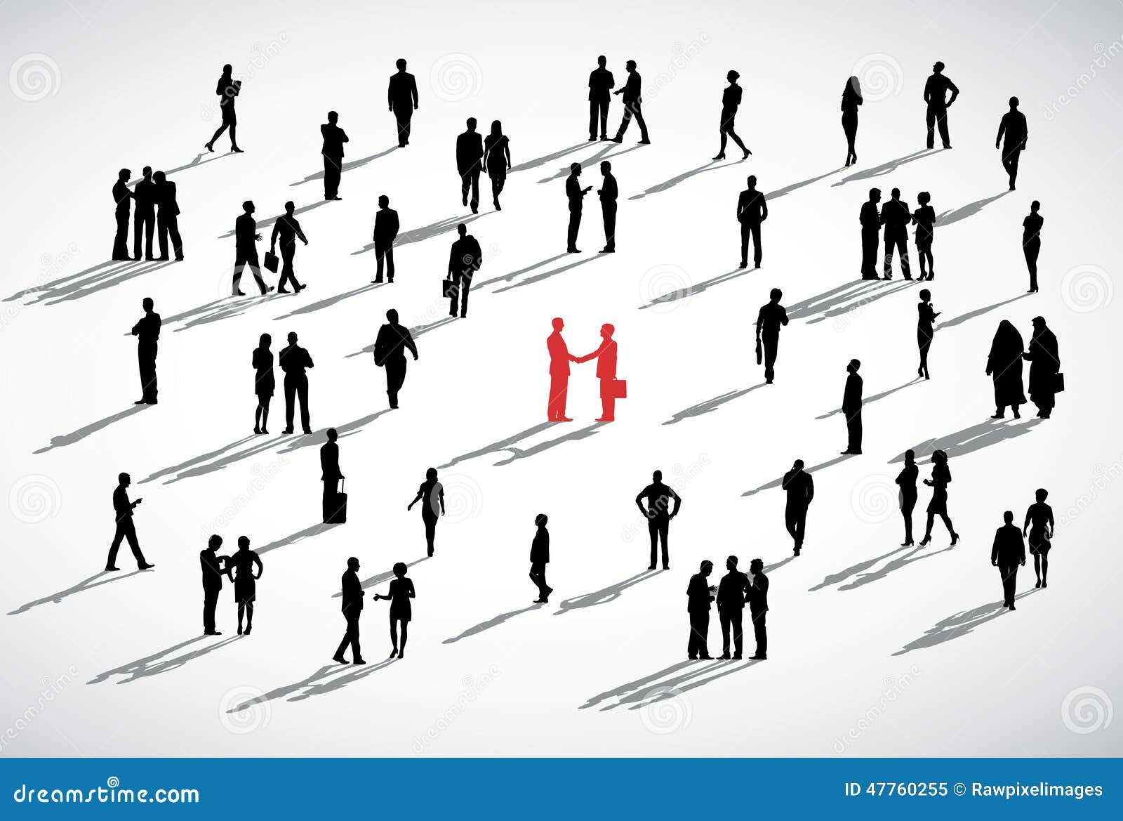 Corporate Two Businessmen Partnership Discussion Concept Stock ...