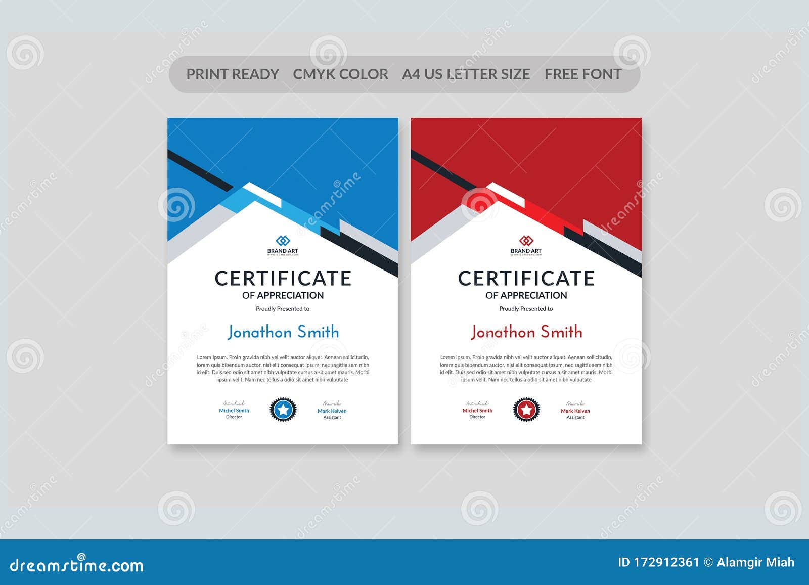 Corporate Vertical Certificate Design Template Stock Vector ... Corporate Vertical Certificate Design Template Stock Vector ...